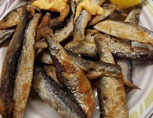 Frittierter Fisch mit Zitrone Rezept - ichkoche.at
