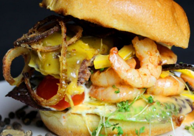Surf and Turf Burger Rezept - ichkoche