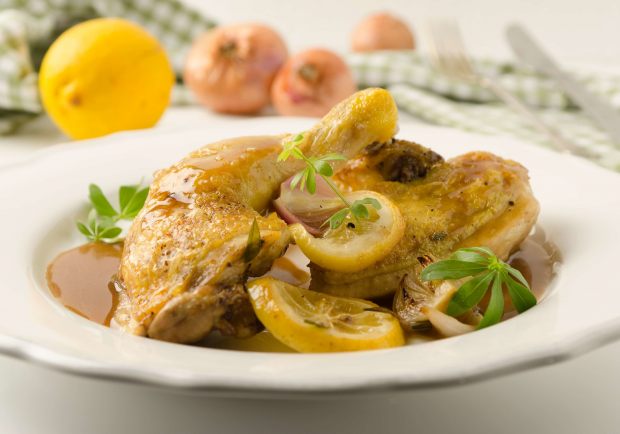 Hendl mit Waldmeister - Rezept - ichkoche.at