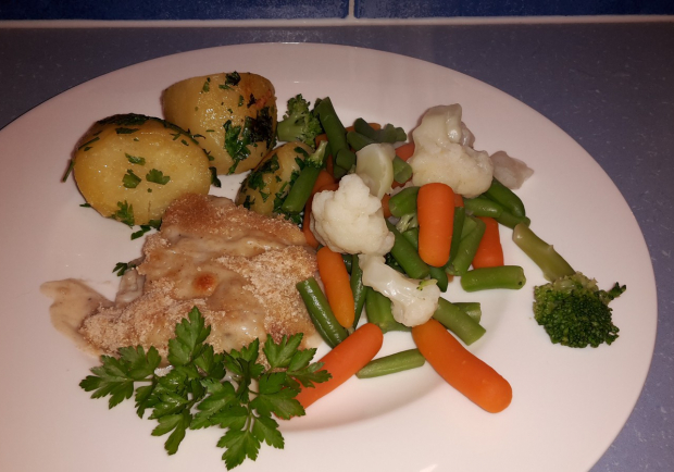 Gratiniertes Dorschfilet Rezept - ichkoche.at