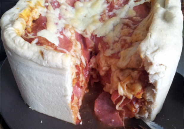 Pizza-Torte Rezept - ichkoche.at